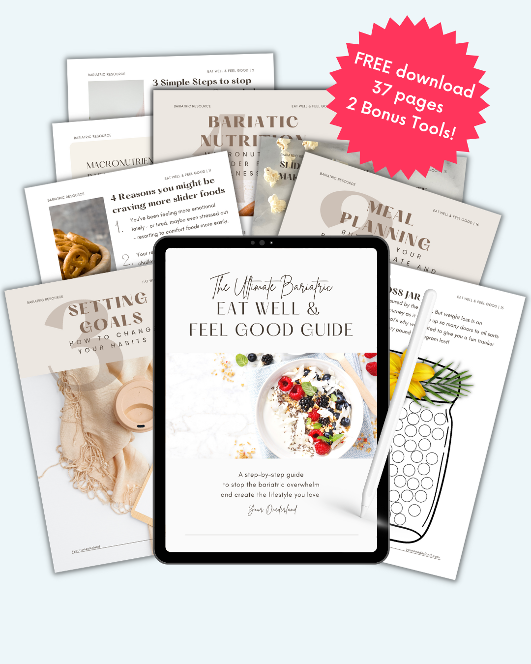 Free Bariatric Guide - Your Onederland